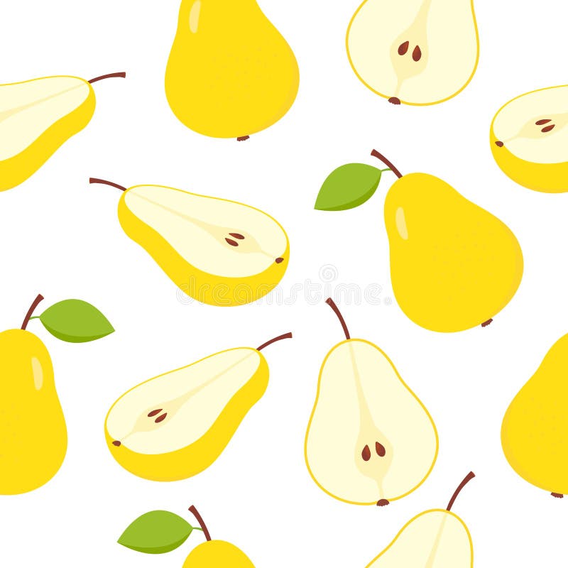 Whole Half Pear Stock Illustrations – 1,794 Whole Half Pear Stock ...