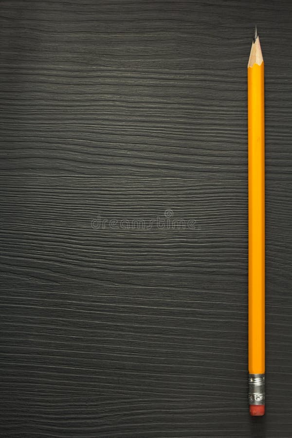 Yellow pencil stock photo. Image of white, simple, work - 47143516