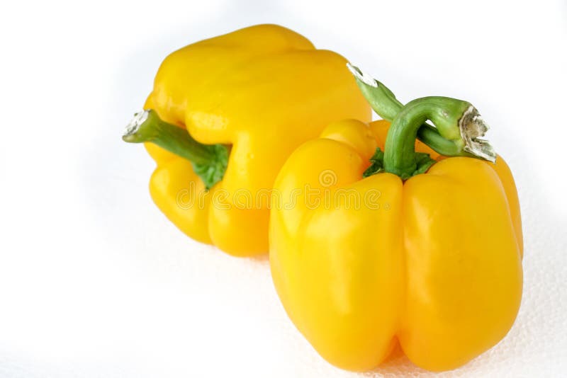 Yellow Pepper Halved stock photo. Image of stilllife - 38898668