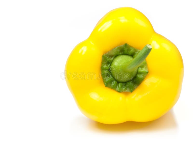 Yellow Pepper Halved stock photo. Image of stilllife - 38898668