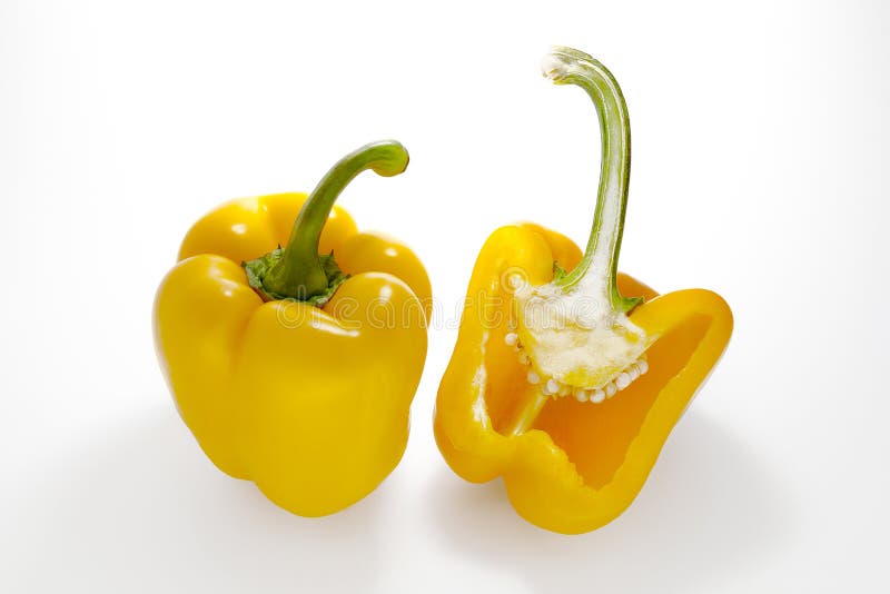 Yellow Peppers stock photo. Image of studio, peppers - 36617218