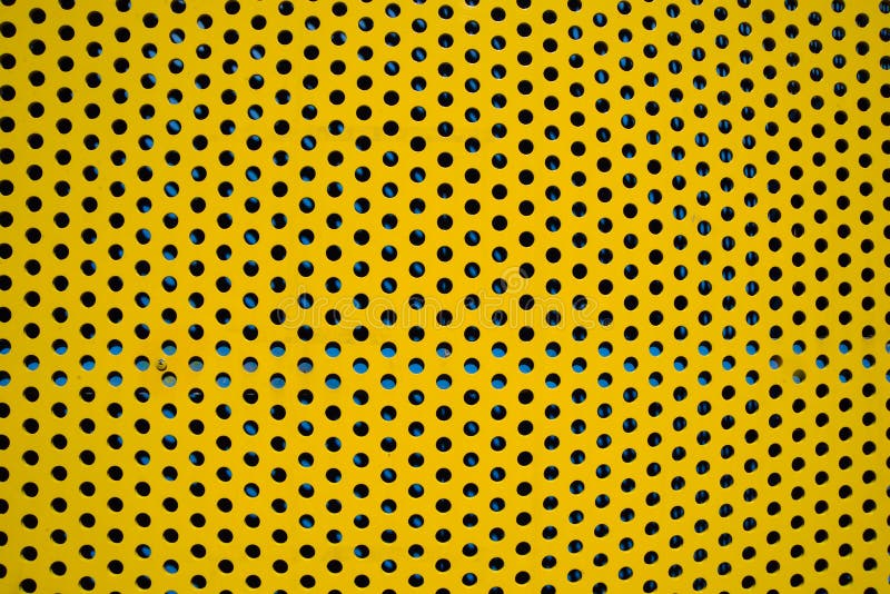 Yellow Perforated Decoration Material Stock Image - Image of orange ...