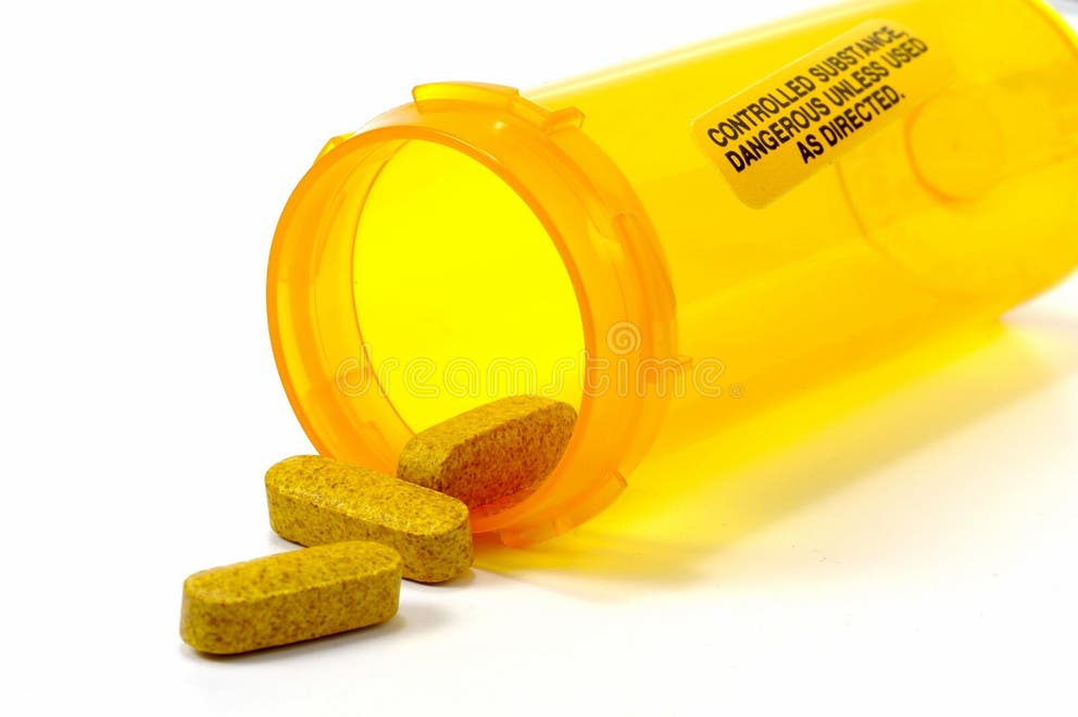 Yellow Pills stock image. Image of narcotics, care, health - 94255