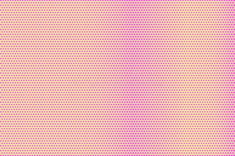 Yellow Pink Dotted Halftone. Smooth Regular Dotted Gradient. Half Tone ...
