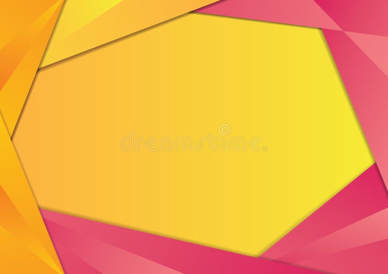 Colorful Triangle Frame Border Stock Vector - Illustration of colorful ...
