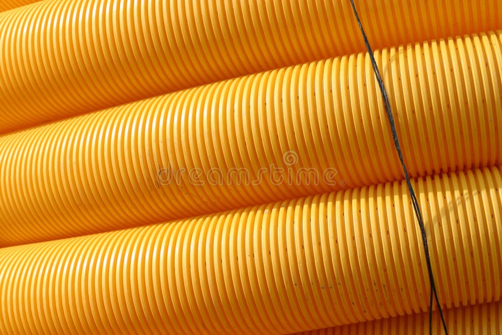 Yellow pipes stock image. Image of site, building, closeup - 513615