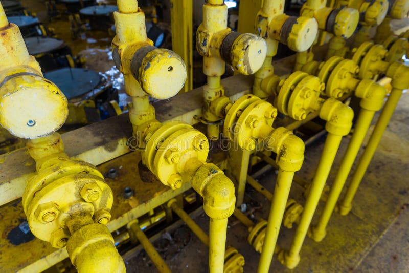 Two-inch Pipes are Stacked on a Drilling Rig. Stock Photo - Image of ...