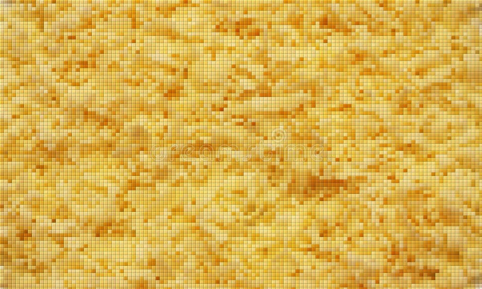 Yellow pixel background stock photo. Image of mosaic - 174360350