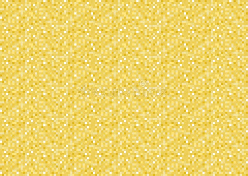 Yellow pixel background stock illustration. Illustration of flyer ...