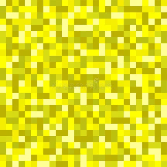 Yellow Pixel Pattern or Background in Pixel Art Stock Vector ...
