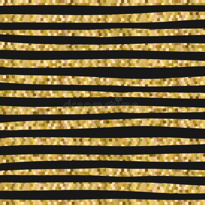 Yellow Pixelated Backgound with Irregular Thick Lines Pattern Stock ...