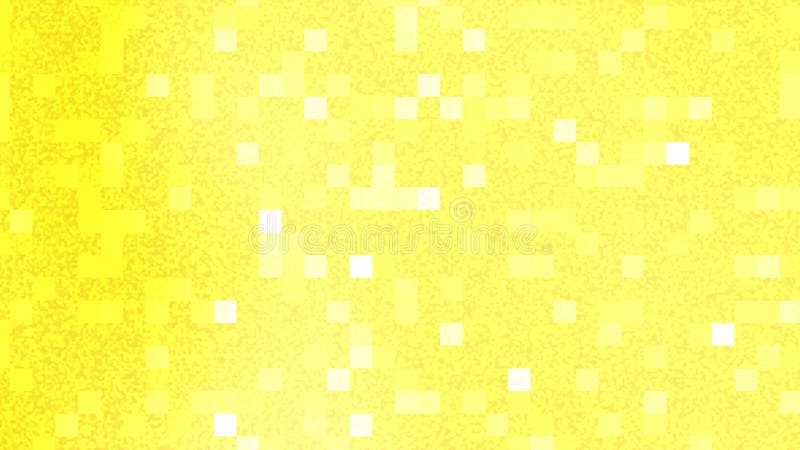Yellow Pixelated Digital Background Loop. Stock Video - Video of ...