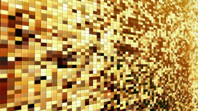 Yellow pixels moving stock footage. Video of effect - 188807388