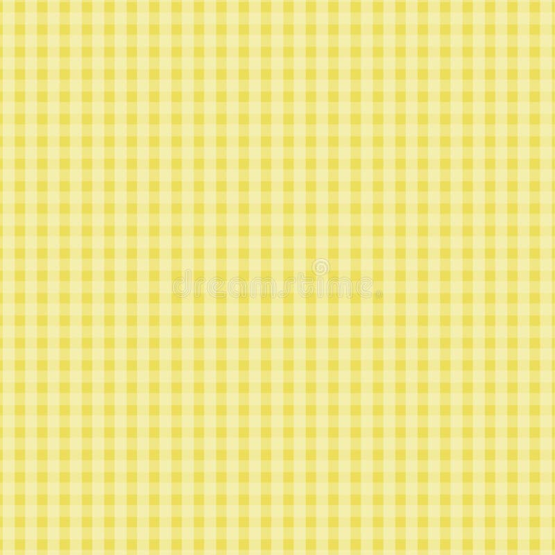 Yellow Plaid Design stock vector. Illustration of cotton - 29547397