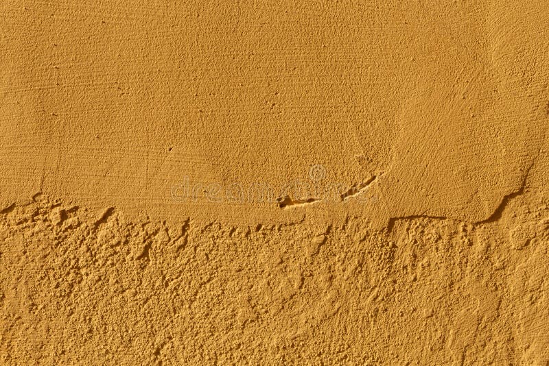 Yellow plaster wall stock image. Image of decoration - 52664695