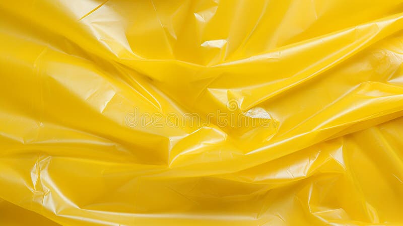 Yellow Plastic Cellophane Texture. Abstract Background and Texture for ...