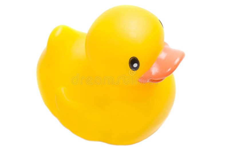 Yellow Rubber Duck stock image. Image of bird, duckling - 34266139