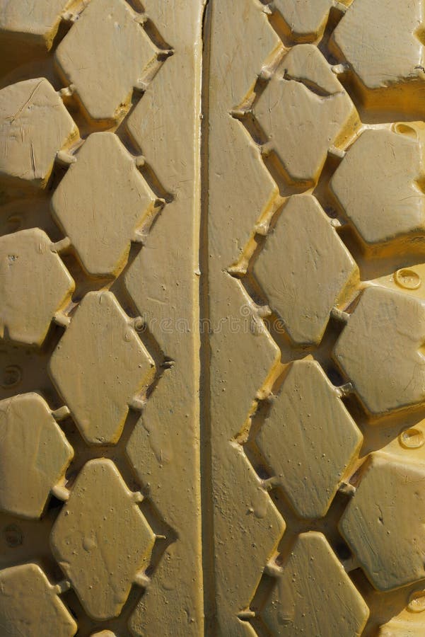 Yellow Plastic Texture from an Old Dirty Car Tire Stock Photo - Image ...