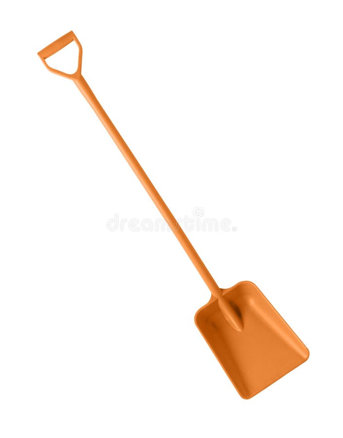 Yellow plastic toy shovel stock photo. Image of white - 75843198