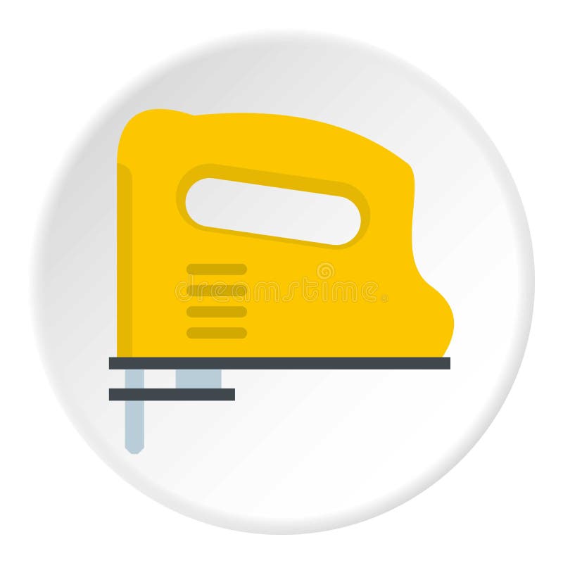 Yellow Pneumatic Gun Icon Circle Stock Vector - Illustration of ...
