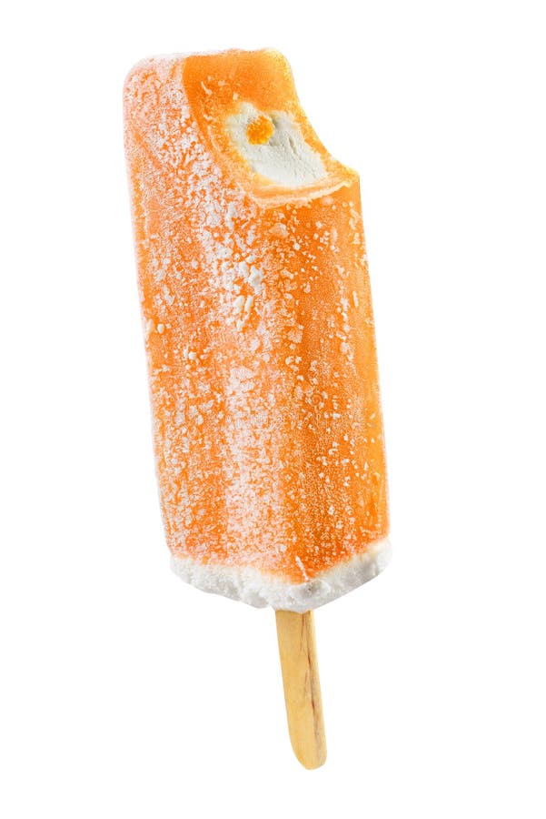 Orange and Strawberry Creamsicle Popsicle Stock Photo - Image of treat ...