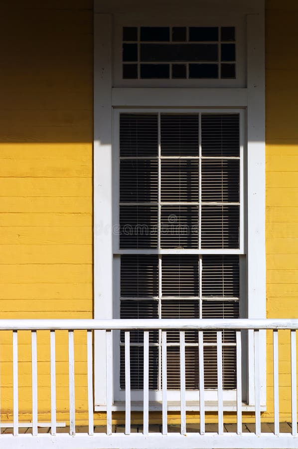 The Yellow Porch stock photo. Image of outdoors, residential - 3842888