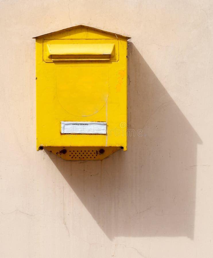 Six Yellow Post-it Sticky Notes on a Cork Board Stock Photo - Image of ...