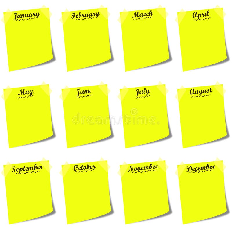 Months Background Stock Illustrations – 11,999 Months Background Stock ...