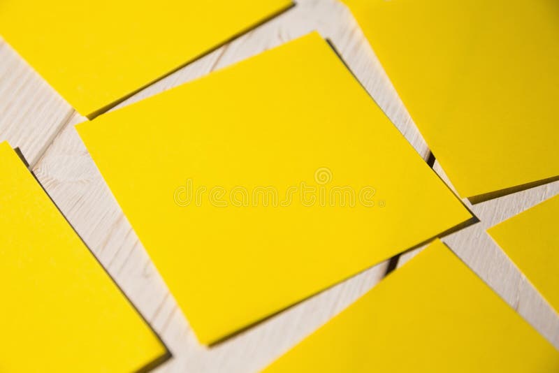 A Yellow post it note stock photo. Image of sticker, sticky - 53070060