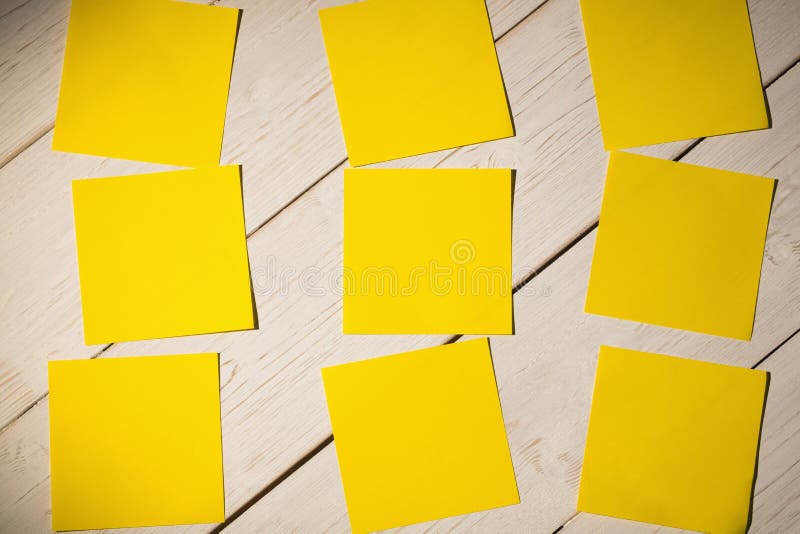 A Yellow post it note stock photo. Image of reminder - 53070078