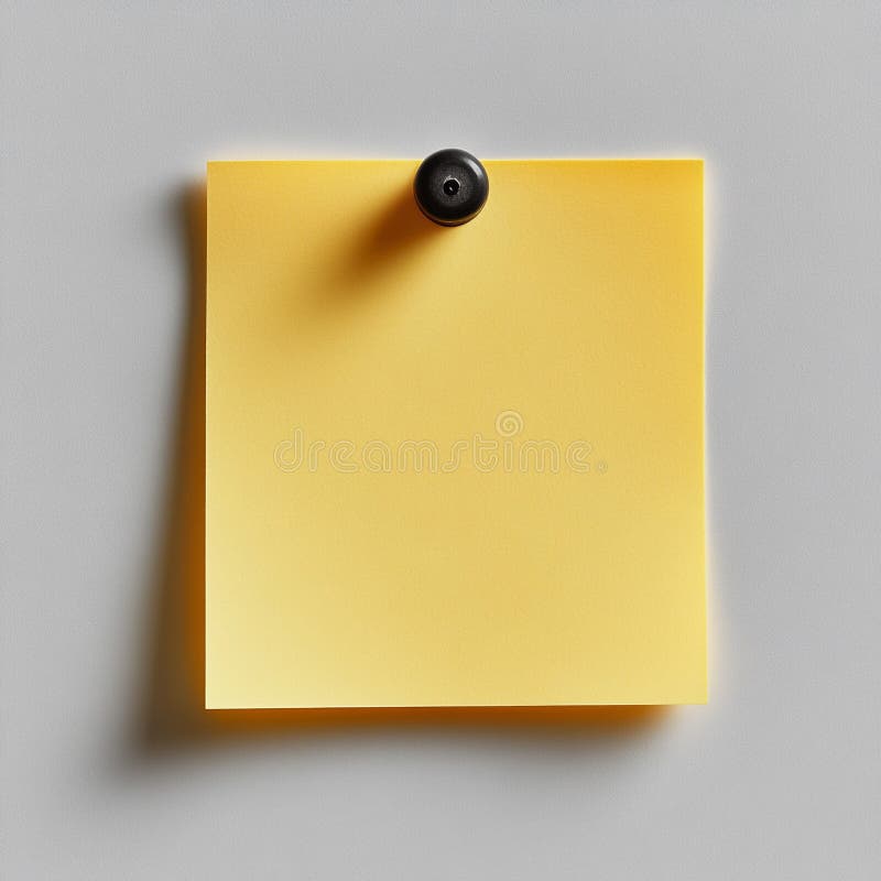Office Yellow Post Note Stock Illustrations – 7,017 Office Yellow Post ...