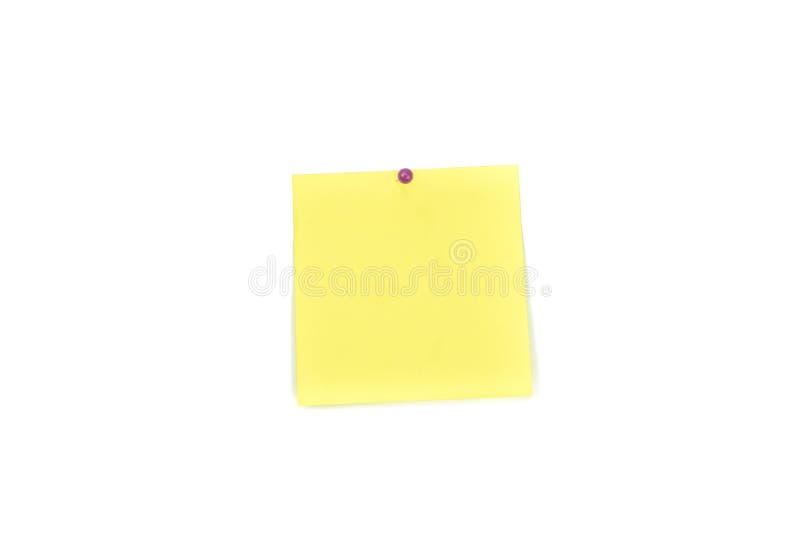 Yellow post it notes stock image. Image of reminder - 104527843