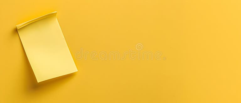 Yellow Post-it Paper, Post-it Note Sticker Stock Image - Image of post ...