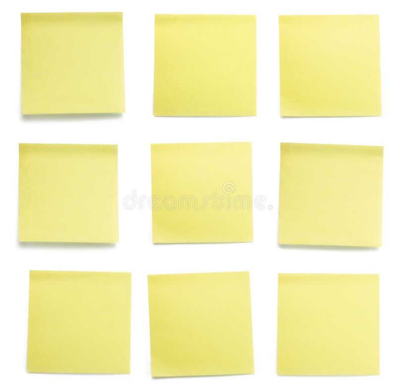 Post it with clip stock photo. Image of page, diary, clip - 2881932