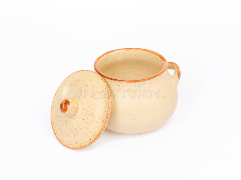 Yellow pot stock photo. Image of object, bowl, close - 31423786