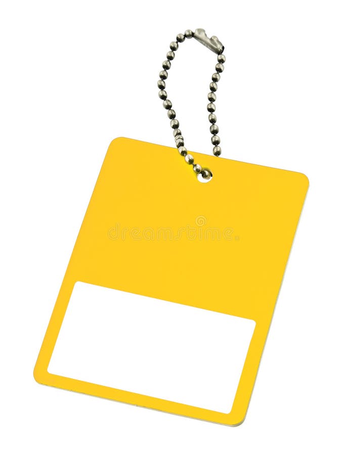 Yellow price tag stock image. Image of promotion, label - 78957569