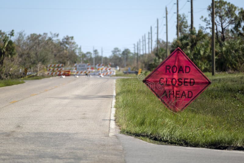 Yellow Warning Cones and Tape As Protective Restriction Barrier at ...