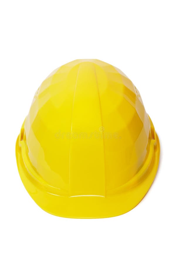 Yellow protective helmet stock photo. Image of shiny - 18099452