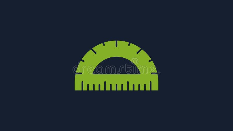 Yellow Protractor Grid for Measuring Degrees Icon Isolated on Blue ... Yellow Protractor Grid for Measuring Degrees Icon Isolated on Blue ...