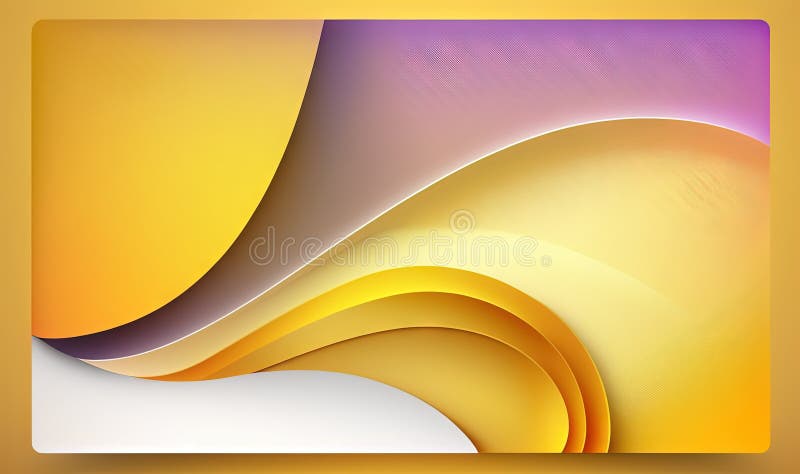A Yellow and Purple Abstract Background with a Square Frame on the ...