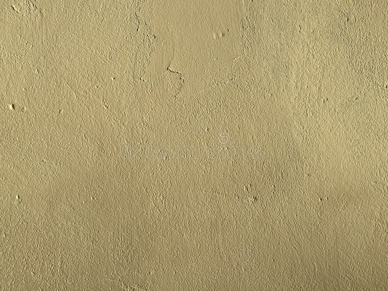 Yellow Putty Rough Wall Background Texture Stock Image - Image of stain ...