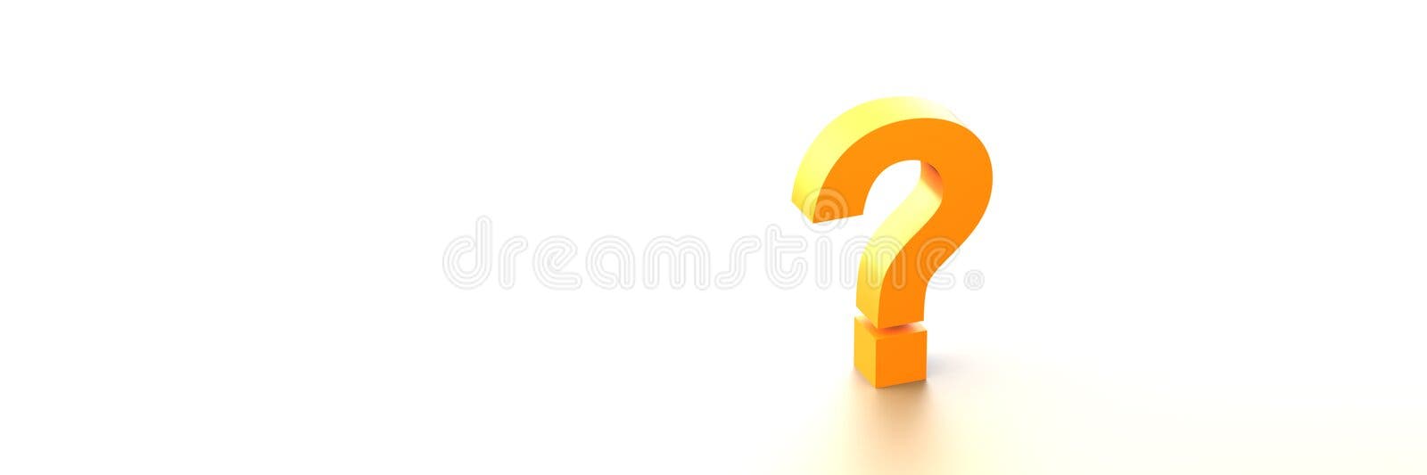 Yellow Question Mark on a Background of Black Signs Stock Illustration ...