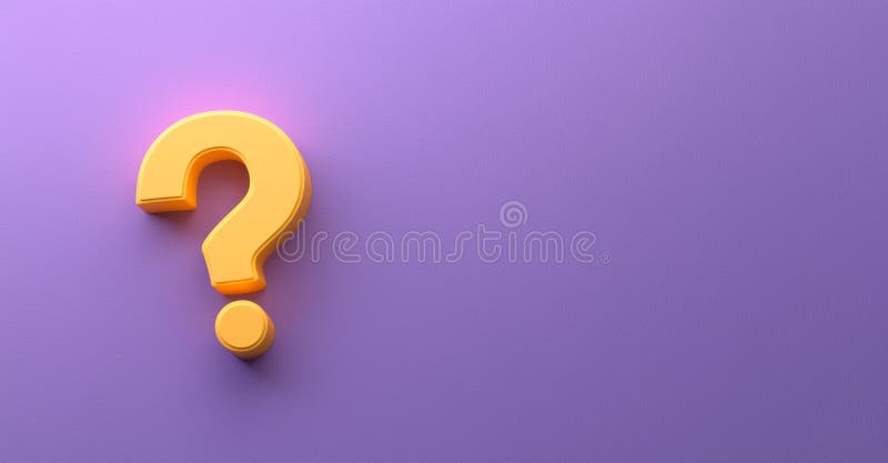 Yellow Question Mark Icon Sign or Ask a Question Answer Solution on ...
