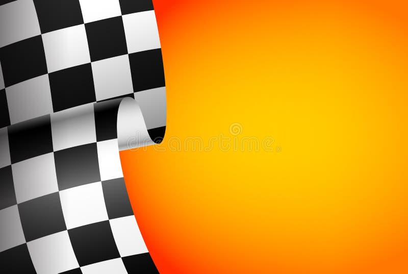 Yellow racing background stock vector. Illustration of flag - 86583775