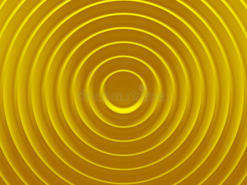 Yellow Radial Abstract Pattern for Stock Illustration - Illustration of ...