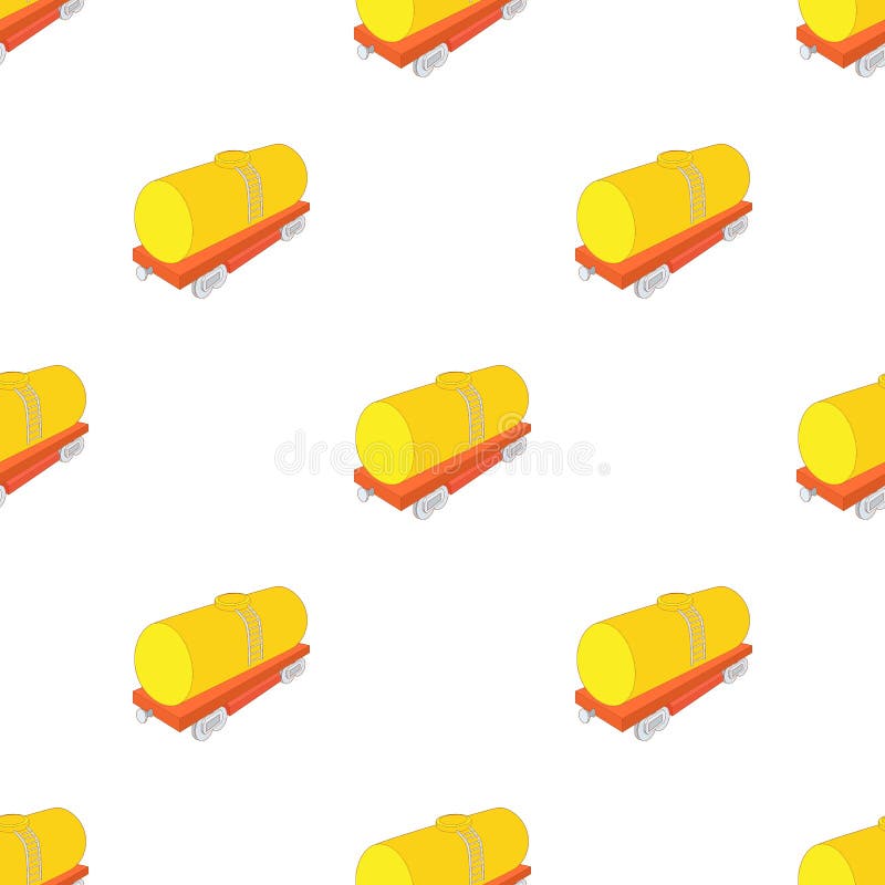 Railroad Tank Icon, Cartoon Style Stock Illustration - Illustration of ...