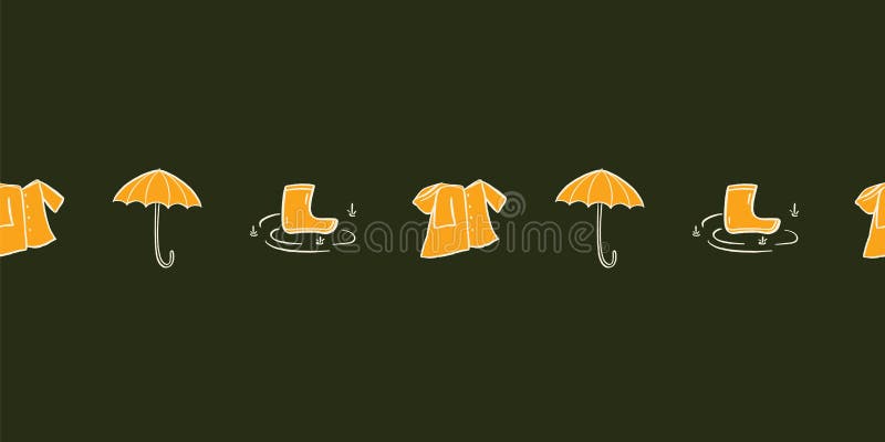 Rain Clothes stock vector. Illustration of vocabulary - 95942952