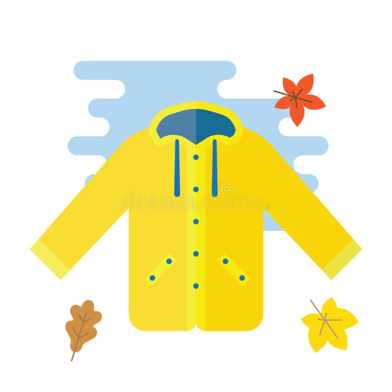 Waterproof Jacket Vector Thin Line Stroke Icon. Waterproof Jacket ...