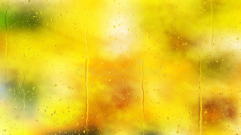 Yellow Raindrop Background Image Beautiful Elegant Illustration Graphic ...
