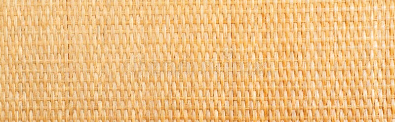 Yellow Rattan Texture. Copy Space Stock Image - Image of seamless ...